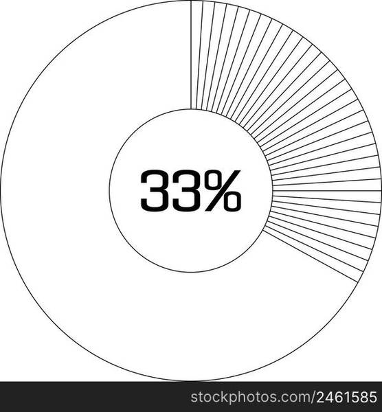 40 pie chart percentage infographic round pie chart percentage ...