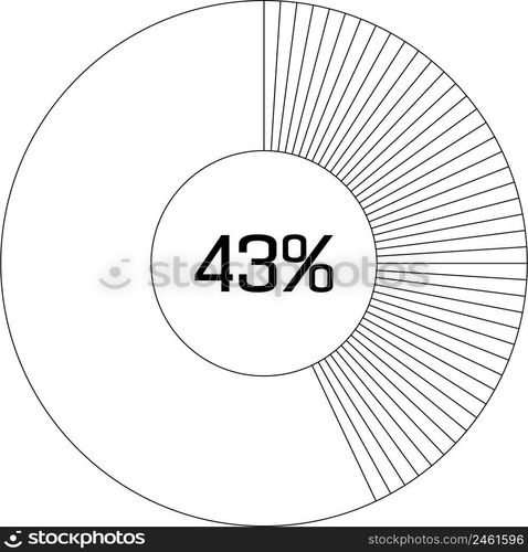 43 pie chart percentage infographic round pie chart percentage ...