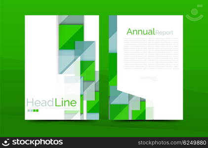 A4 front page business identity for annual report, Corporate brochure ...