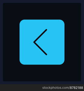 Active next action button UI element template. Editable isolated vector dashboard component ...