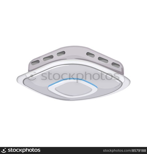 alarm smoke detector cartoon. alarm smoke detector sign. isolated ...