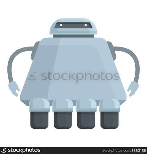 Android robot icon cartoon vector. Cute character. Toy future. Android ...