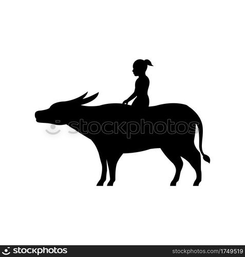 black silhouette design with isolated white background of people ...