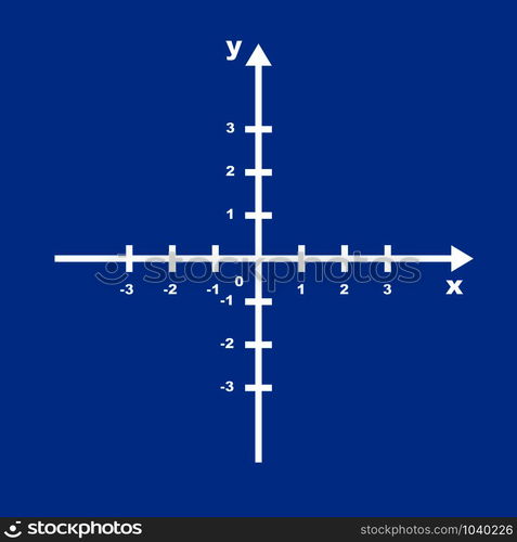Cartesian Coordinate System Plane Chart Axis Diagram White Graph Arrow Data Symbol Direction