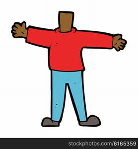 cartoon male body making gesture (mix and match cartoons or add own ...