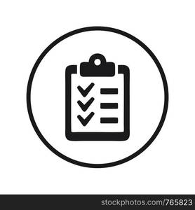 Check list, check mark, Check item, check mark icon vector logo ...