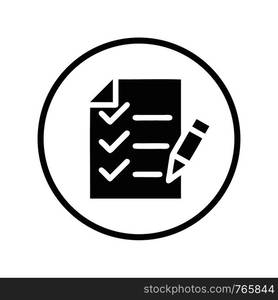 Check list, check mark, Check item, check mark icon vector logo ...