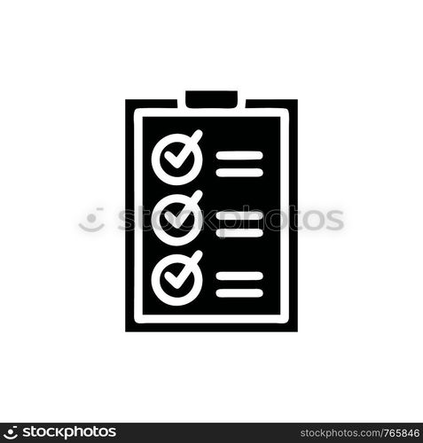 Check list, check mark, Check item, check mark icon vector logo ...