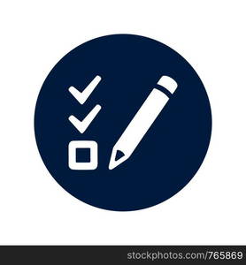 Check list, check mark, Check item, check mark icon vector logo ...