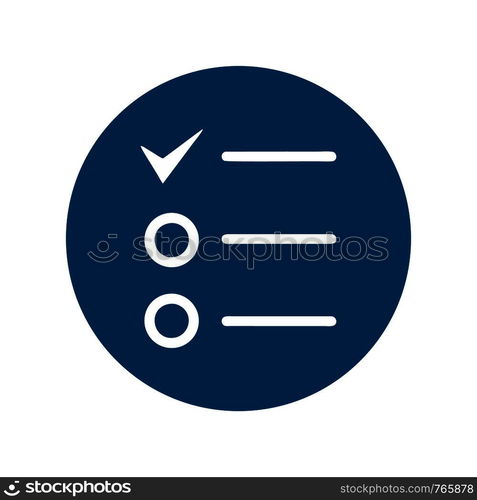 Check list, check mark, Check item, check mark icon vector logo ...