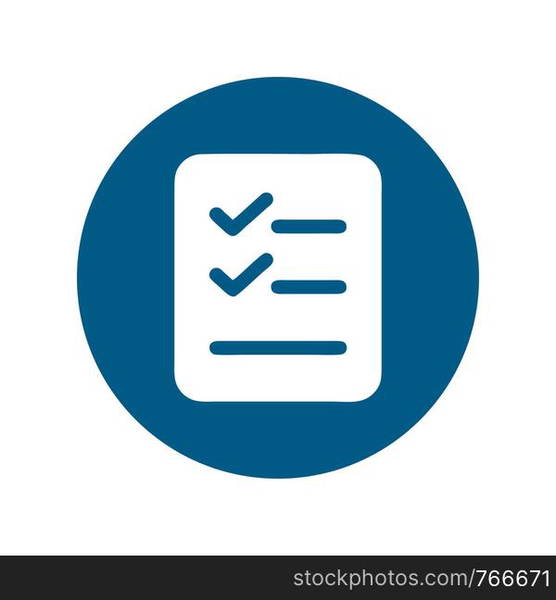 Check list, check mark, Check item, check mark icon vector logo ...