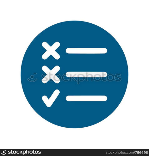 Check list, check mark, Check item, check mark icon vector logo ...
