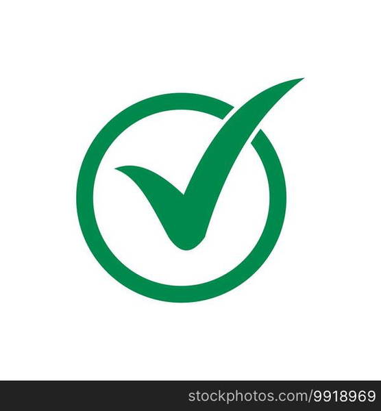 check mark icon vector illustration design template Check mark icon ...