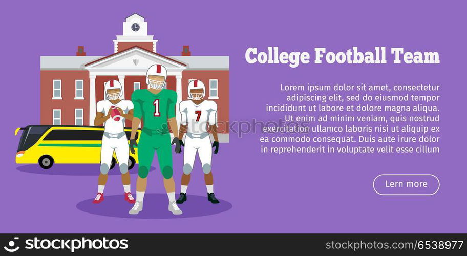 Colleage Football Team. High School. Colleage football team. High ...