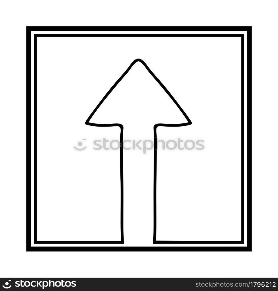 Coloring book for children, Road sign — Stockphotos.com