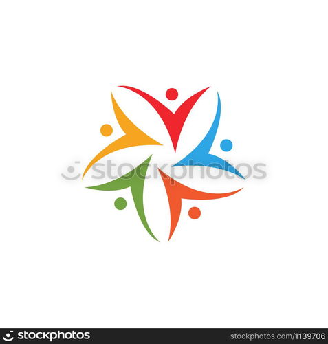 Community people icon graphic design template vector isolated ...