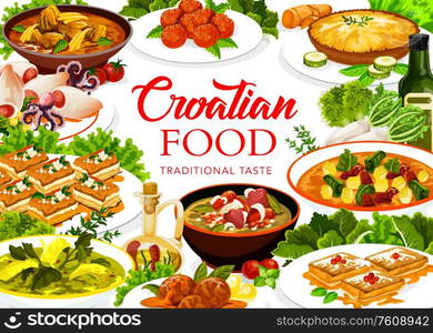 Turkish cuisine food restaurant menu, vector traditional dishes and ...
