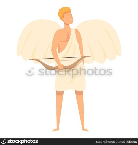 Cupid icon cartoon vector. Greek god. Olympic legend. Cupid icon ... Cupid icon cartoon vector. Greek god. Olympic legend. Cupid icon ...