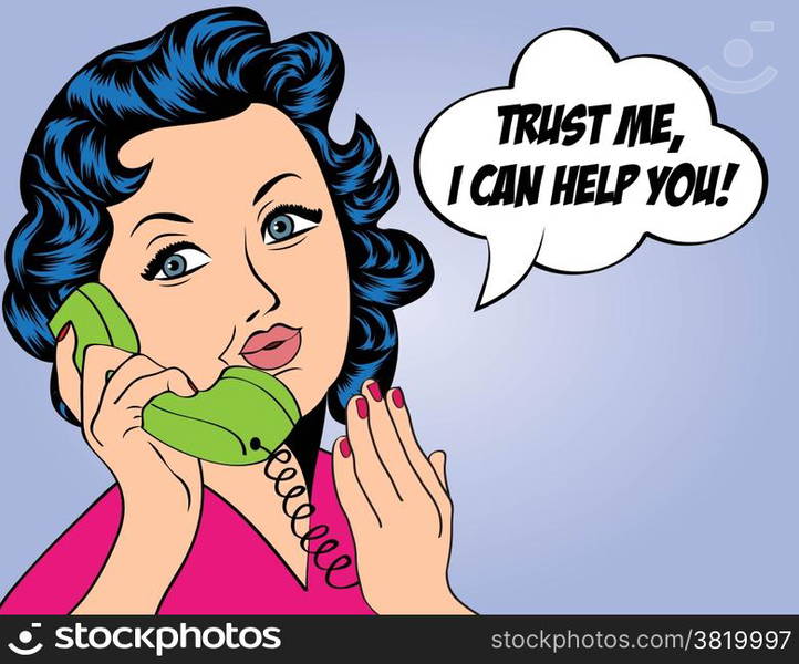 woman embarrassed embarrassment shame. Comic cartoon pop art retro ...