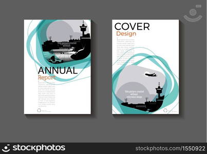 blue abstract cover design modern book cover abstract Brochure cover ...
