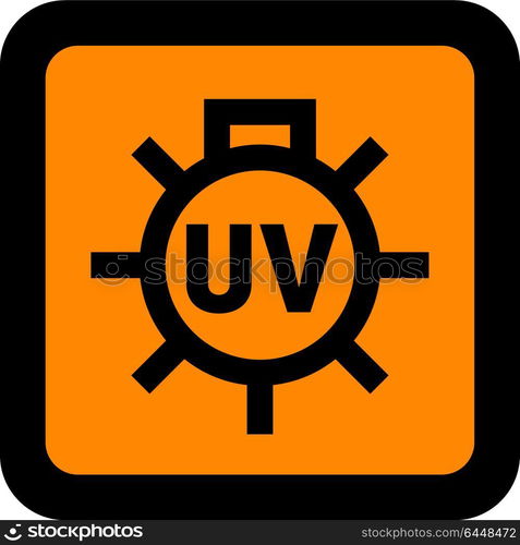 European Hazard pictogram. European standard Hazard old symbol for ...