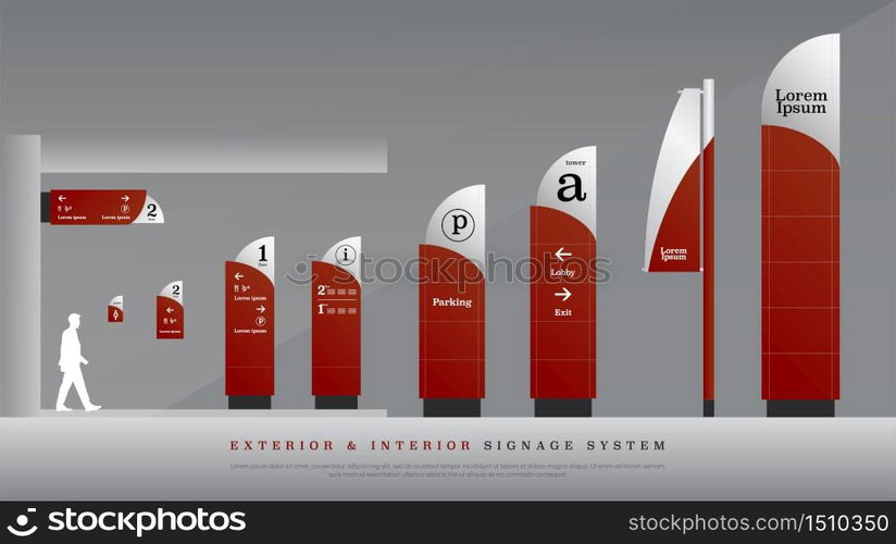 exterior and interior signage. directional, pole, and traffic signage ...