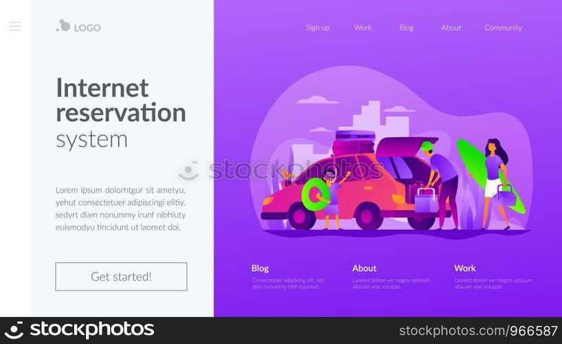 Family vacations, all ages vacation, fantastic family adventure concept ...