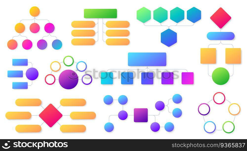 Flowchart Infographic Workflow Organization Hierarchy Structure Info
