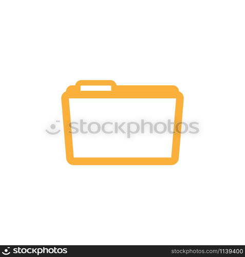 Folder icon graphic design template vector isolated. Folder icon ...