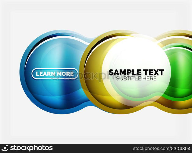 Glass or plastic hi-tech bubble background. Glass or plastic hi-tech ...