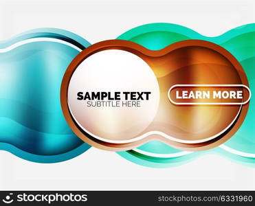 Glass or plastic hi-tech bubble background. Glass or plastic hi-tech ...