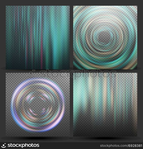 Glow Light Effect. Beam Rays Vector. Sunlight Special Lens Flare Light ...