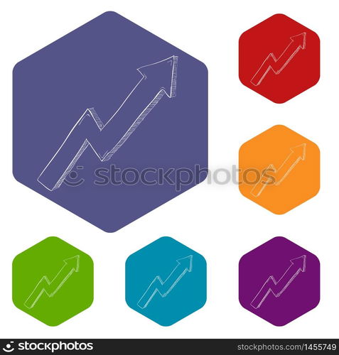 Growth infographics. Hand drawn illustration of growth vector ...