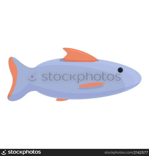 Ice fish icon cartoon vector. Winter fishing. Lake frozen. Ice fish ...