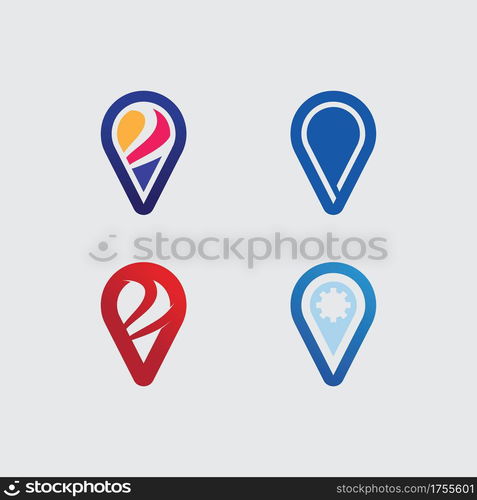 Location icon,Map logo for maps google maps, sign, route, position ...