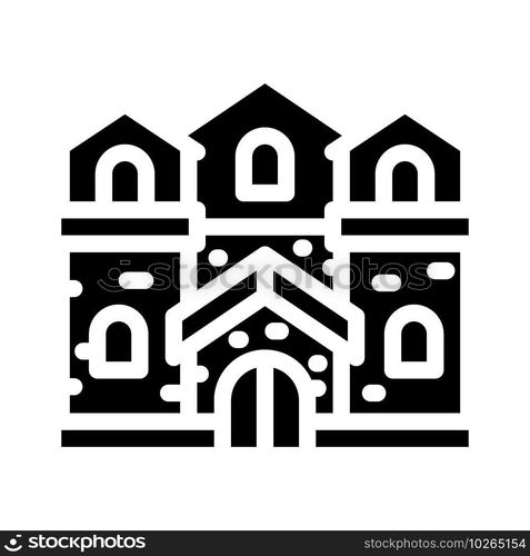 medieval house glyph icon vector. medieval house sign. isolated contour ... medieval house glyph icon vector. medieval house sign. isolated contour ...