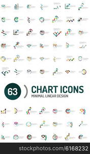Mega collection of chart business logos. Mega collection of chart and ...