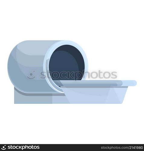 Mri diagnostic icon cartoon vector. Magnetic tomography. Scan machine ...