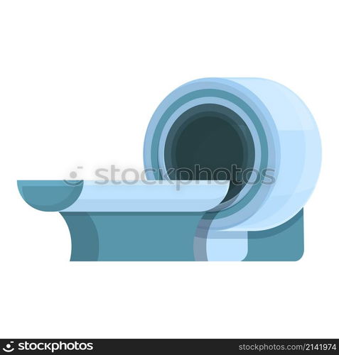Mri scan icon cartoon vector. Tomography machine. Medical scanner. Mri ...