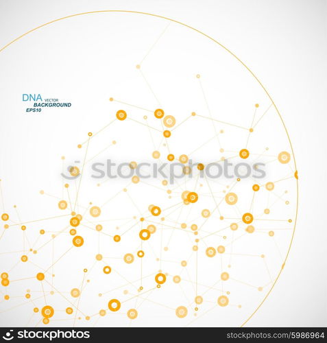 Network background with a molecular structure eps.. Network background ...