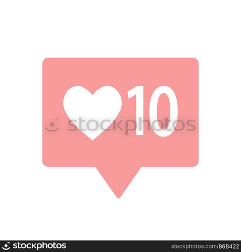 New Counter Notification Icon Instagram. Follower. New Icon like 1 ...