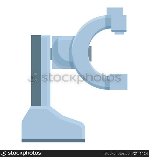Oncology mammography machine icon cartoon vector. Breast cancer. Clinic ...