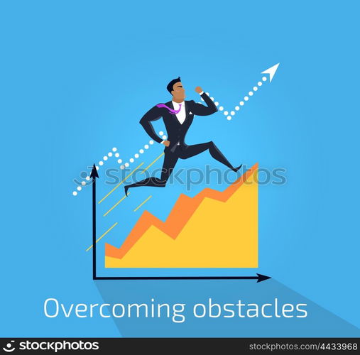 Overcoming Obstacles Banner Design. Overcoming obstacles banner design ...