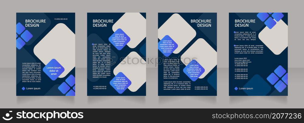 Personal insurance advantages blank brochure layout design. Vertical ...