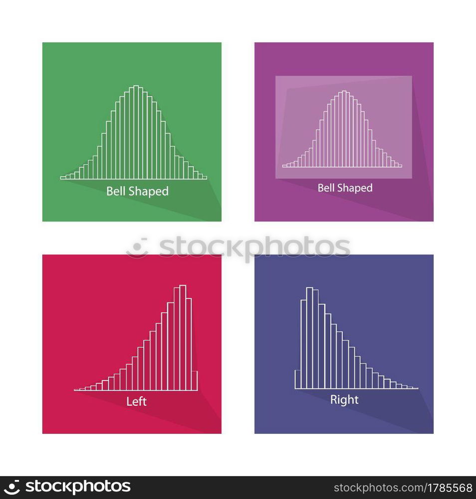 Population and Demography, Illustration Collection of 5 Types of ...