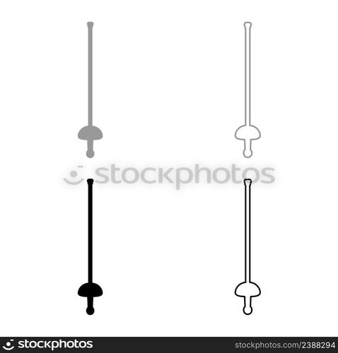 Rapier epee saber fencing sword old cold weaponry melee weapon for ...