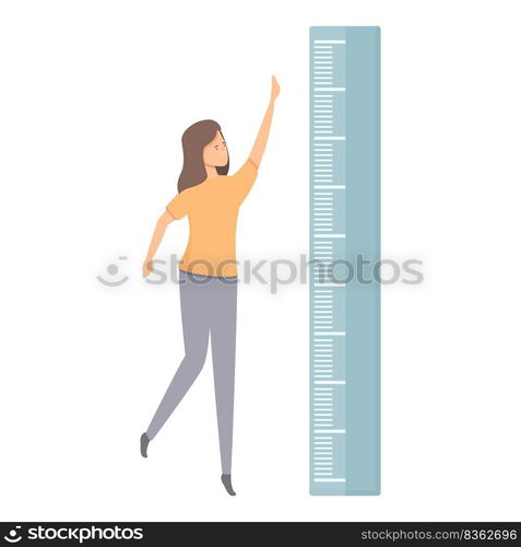 Rise performance icon cartoon vector. Cost indicator. Unit business ...