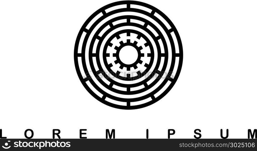 round circle native tribe sign symbol logo. round circle native tribe ...