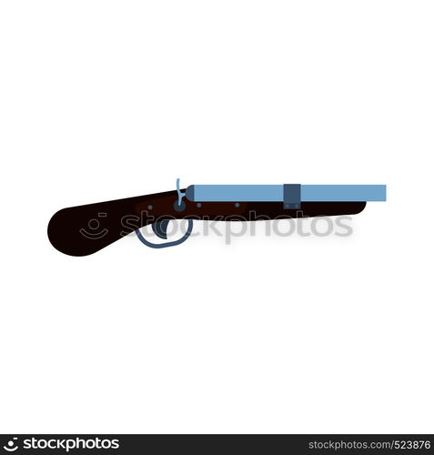 Shotgun side view military war design sign. Army equipment violence ...