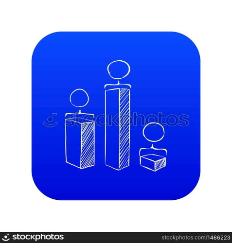 Square diagram infographics. Hand drawn illustration of square diagram ...